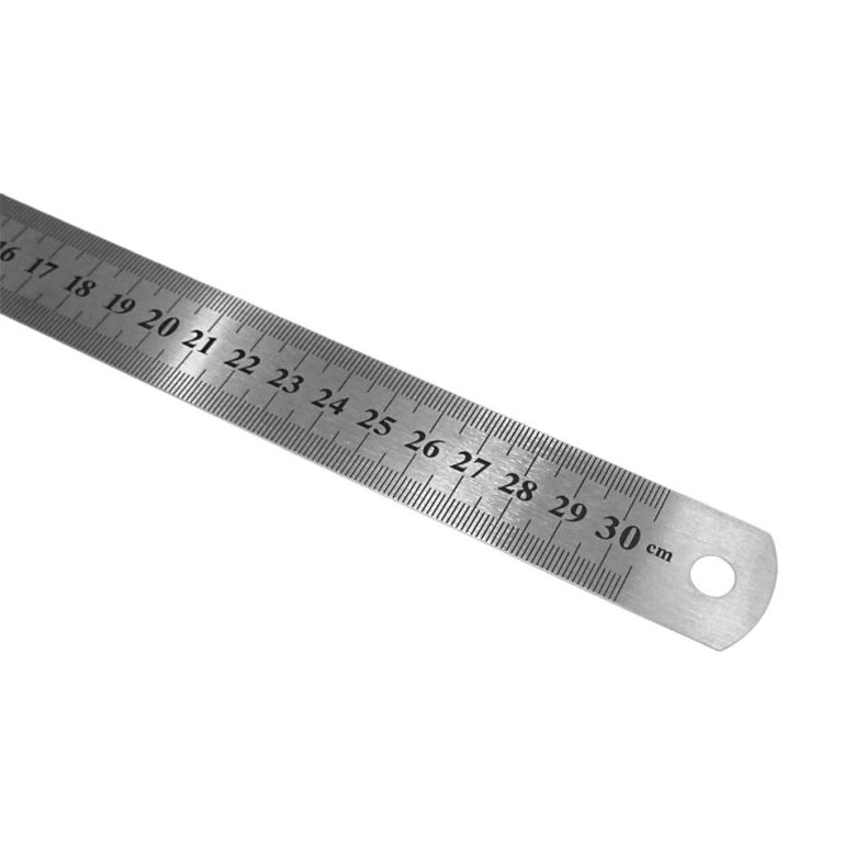 Stainless Steel Straight Ruler – Eng Thye Hardware